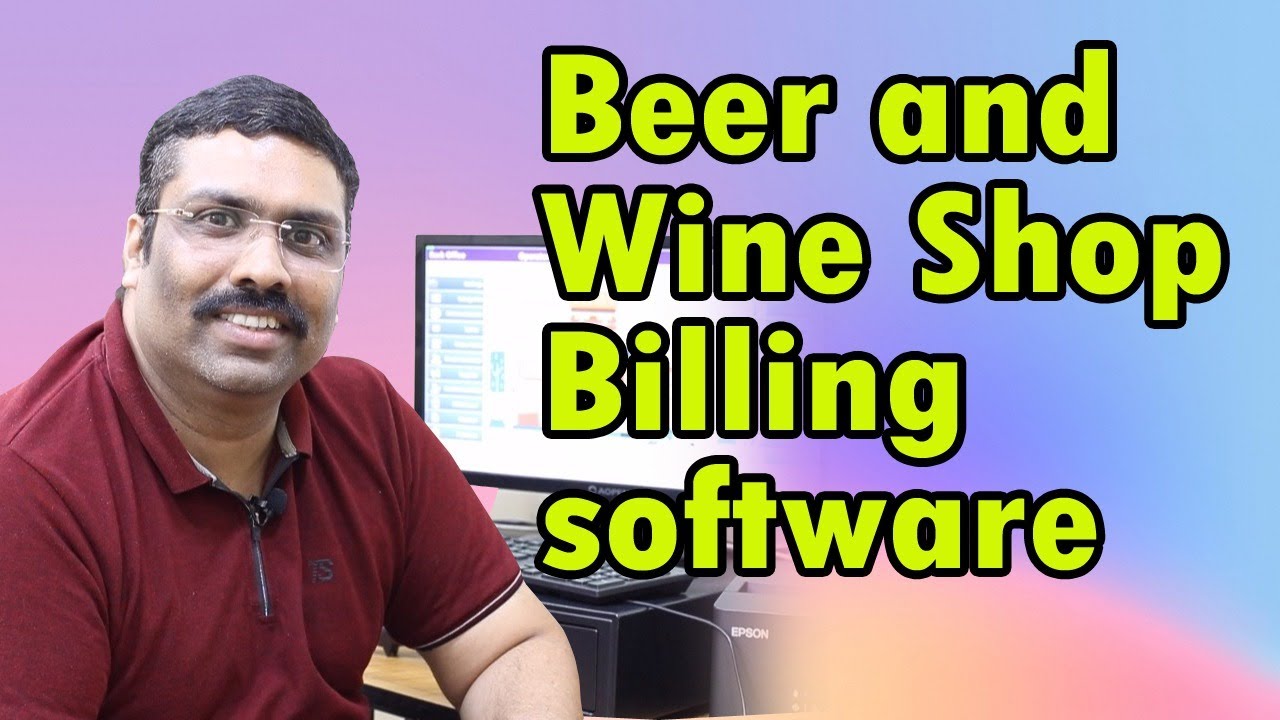 Bear and wine shop billing software 9961049034 - YouTube