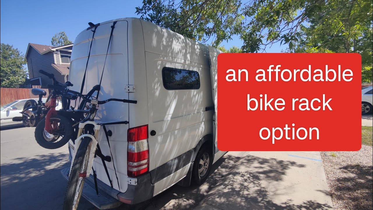 An affordable sprinter van bicycle / bike rack - The Sarah's bones rack ...