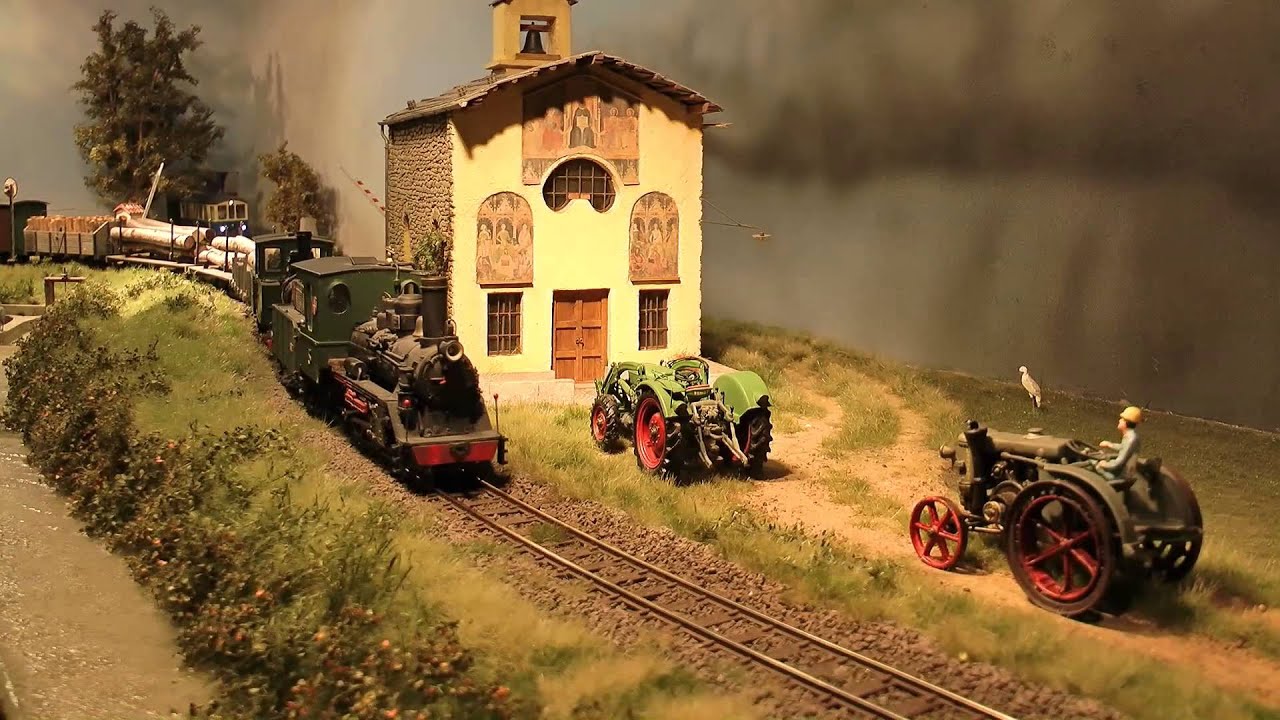 MODELLISMO FERROVIARIO - ARCAMODELLISMO 2015 - YouTube