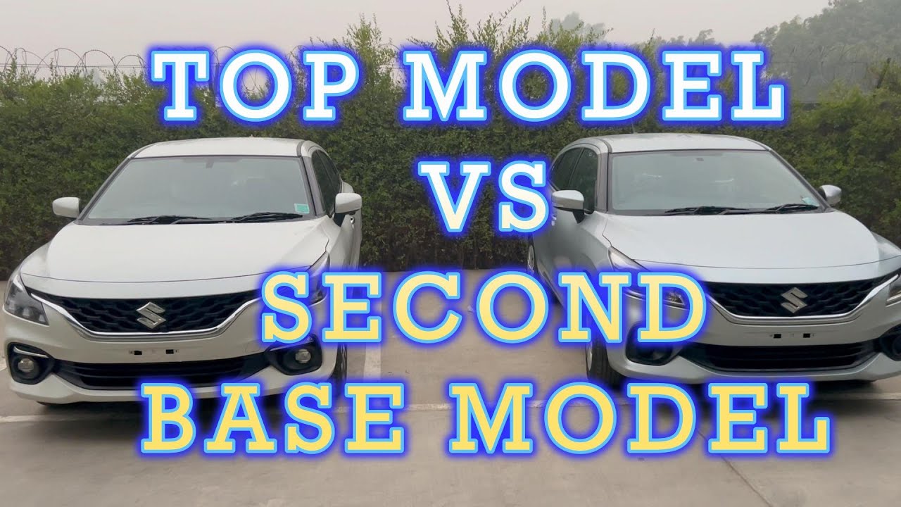 Baleno Top Model vs Second Base Model Features Comparison 2025 #baleno ...