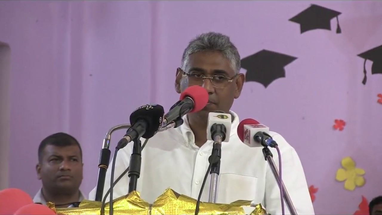 Hon.Faiszer Musthapha's Speach at our Annual Prize Day 27/07/2018 - YouTube