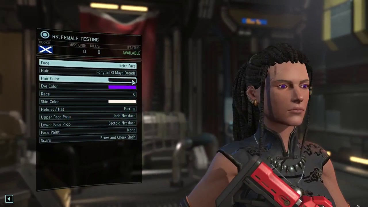 X Com 2 - Female Hair Pack WIP - YouTube