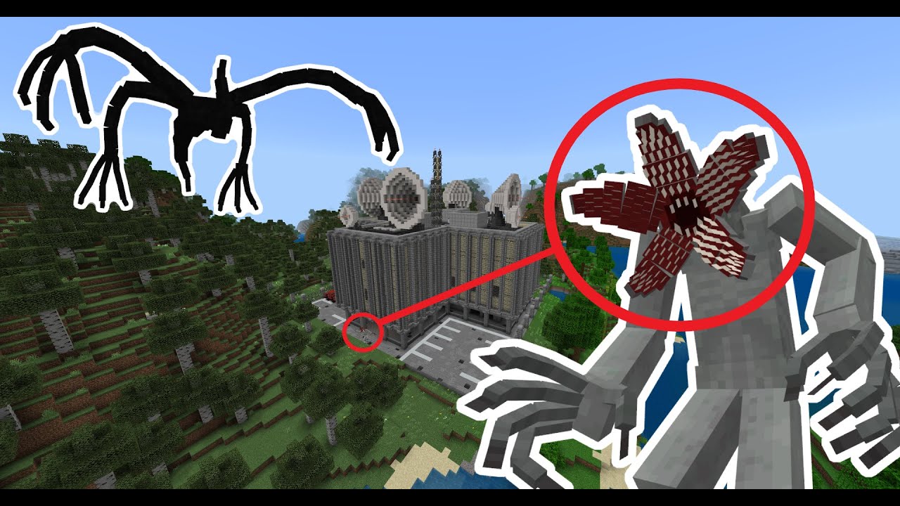 NEW! Addon update! | DEMOGORGON, MIND FLAYER & MORE! | Minecraft BE/PE ...