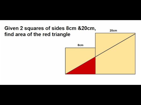 Grade 10: CBSE QUESTION BANK :2 squares of sides 8cm&20cm, - YouTube