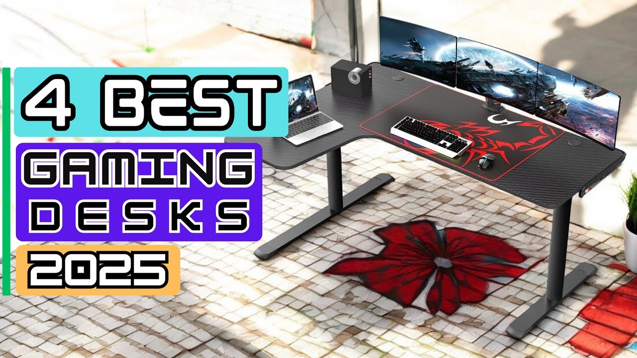 Gaming Desk 2025 | The 4 Best Desks for Gaming Setup - YouTube