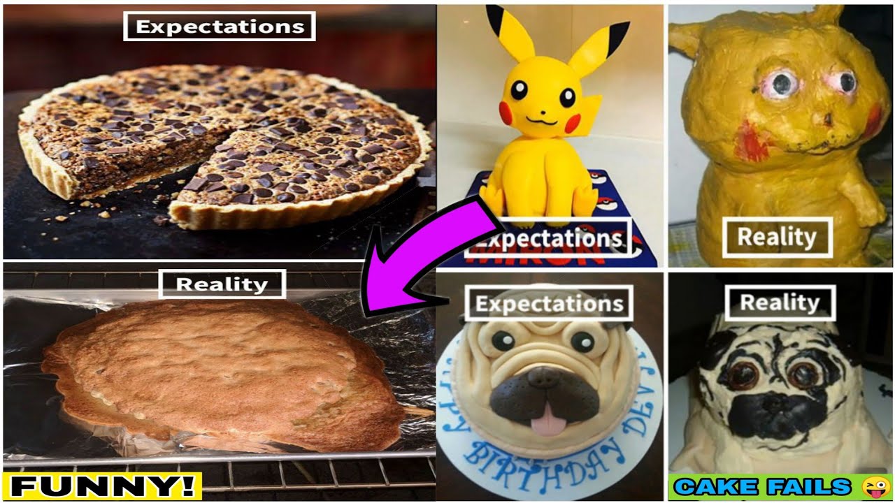 Funny cake fails compilation! Expectations vs reality - YouTube