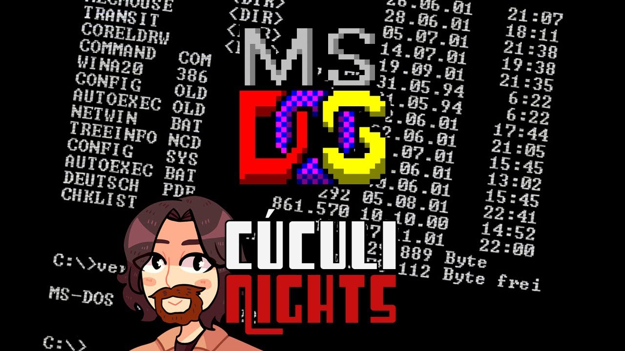 Jugando: ¡Noche de MS-DOS! #retro #dos #pc - YouTube