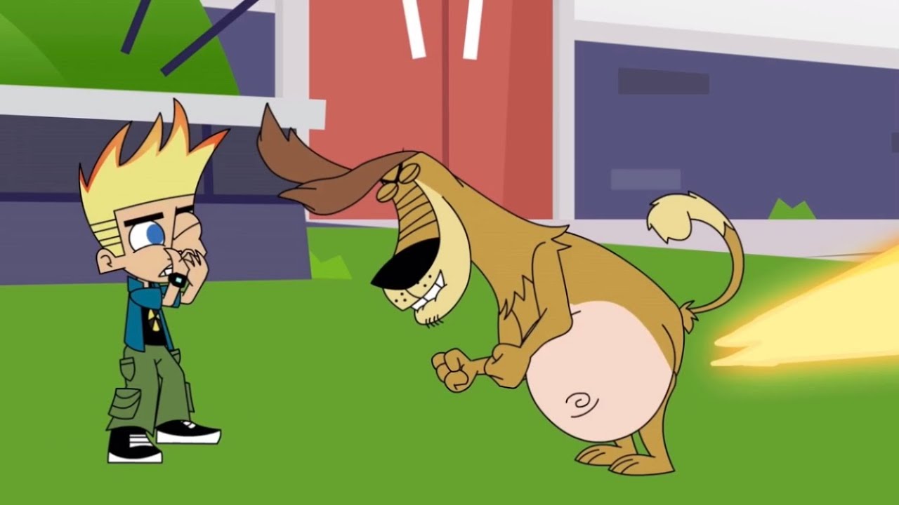 Dukey Fart Compilation - Johnny Test - YouTube