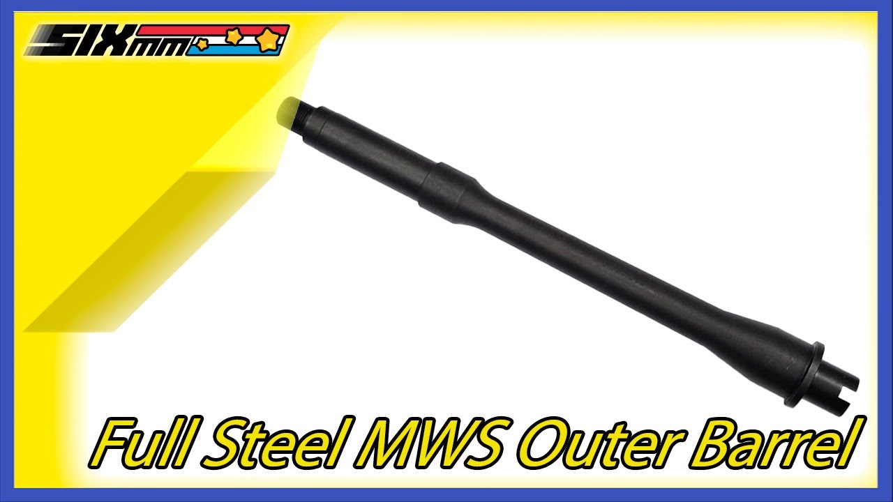 [MadDog] Full Steel Outer Barrel [10.3 inch MK18 MOD 1 Style][For Tokyo ...