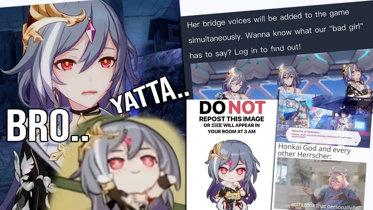 REACTING TO HONKAI IMPACT 3RD MEMES.. | [HERRSCHER OF SENTIENCE VER ...