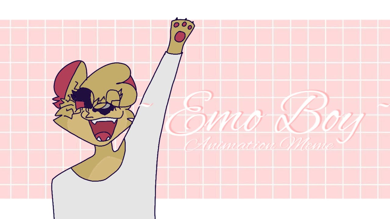Emo Boy - Animation Meme - Cartoon Cat & Yoyo AU (REMADE) - YouTube