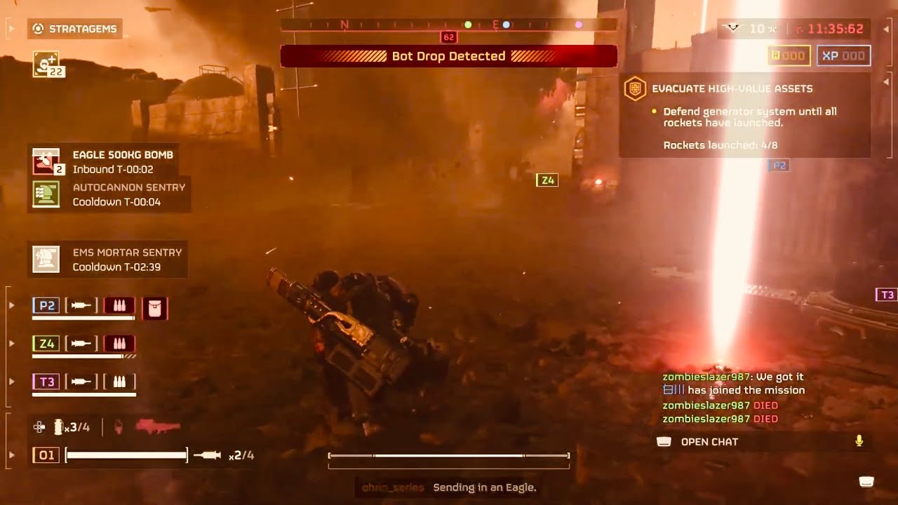 HELLDIVERS 2 | bombardment overkill - YouTube