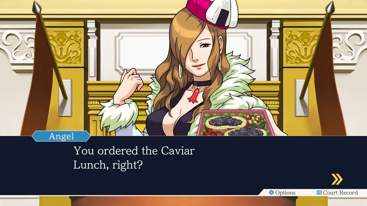 Somebody get this LUNCH LADY out the COURTROOM | Phoenix Wright: Ace ...