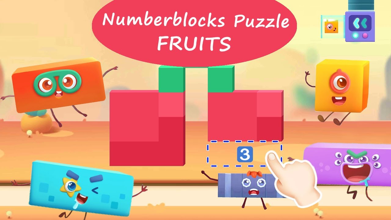 Baby Panda's Block World - Numberblocks Puzzle #2 - FRUITS | BabyBus ...