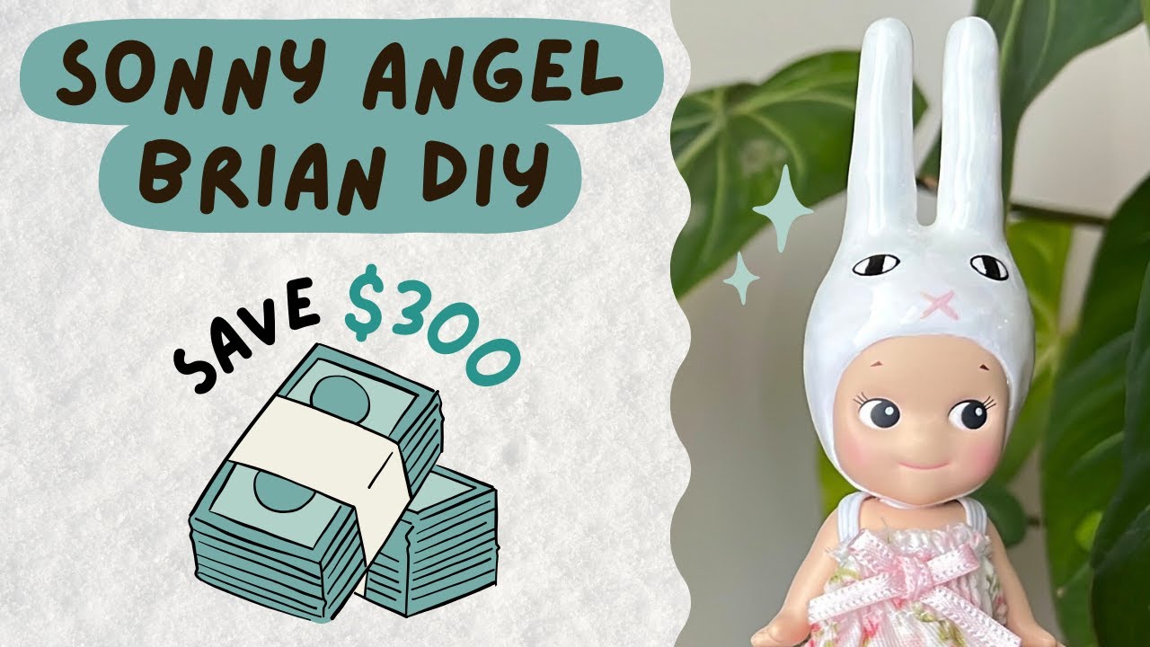 DIY Brian Sonny Angel Tutorial 🐰 - YouTube