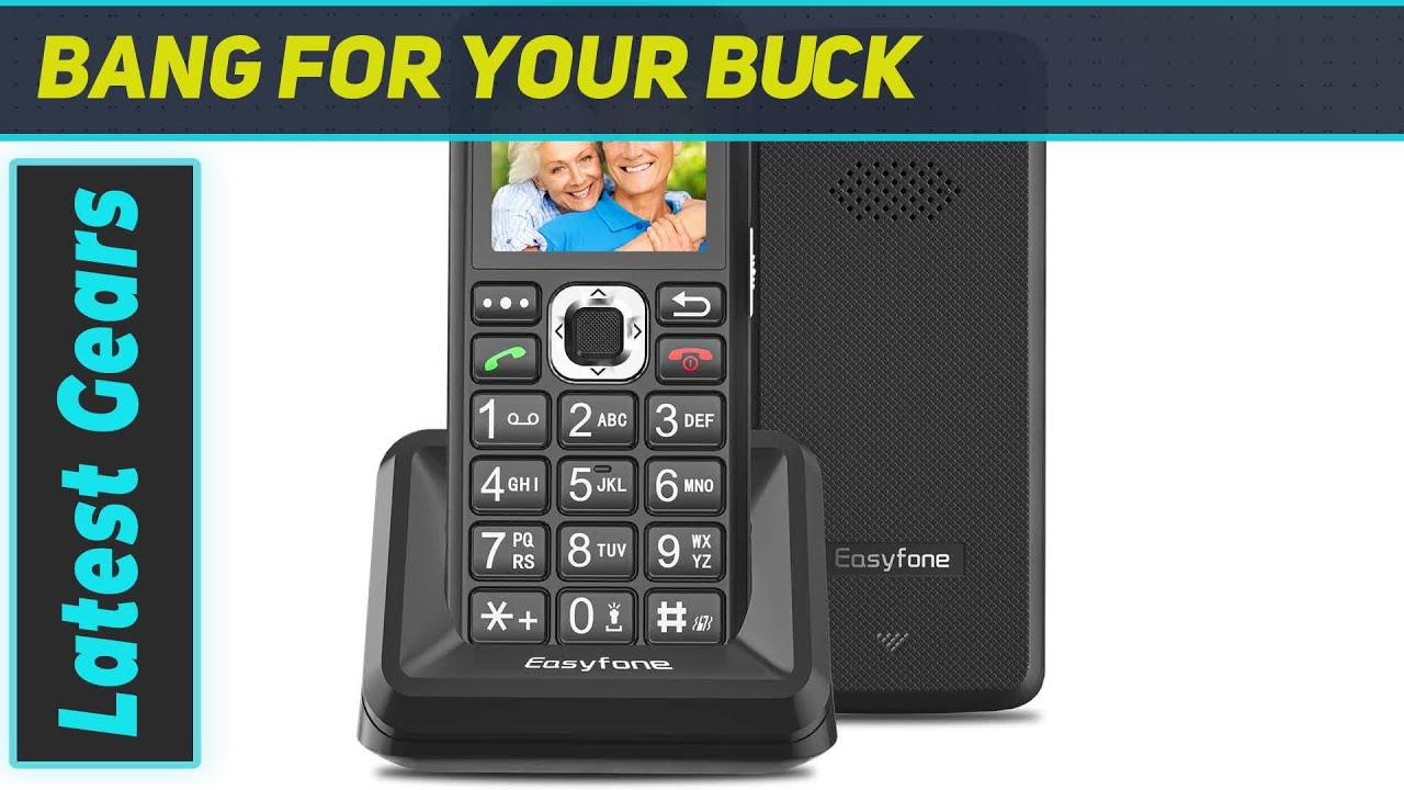 A Comprehensive Review of the Easyfone T200 4G Unlocked Big Button Cell ...