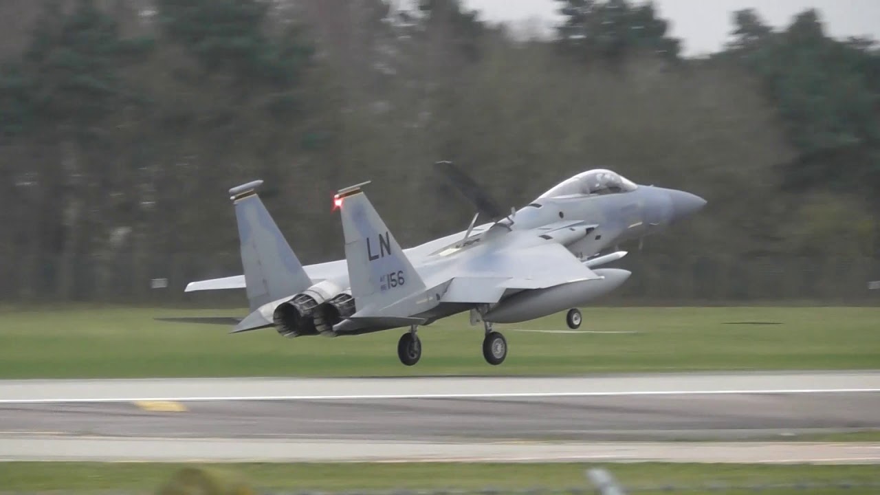 RAF Lakenheath 493rd Fighter Squadron 28/02/20 - YouTube