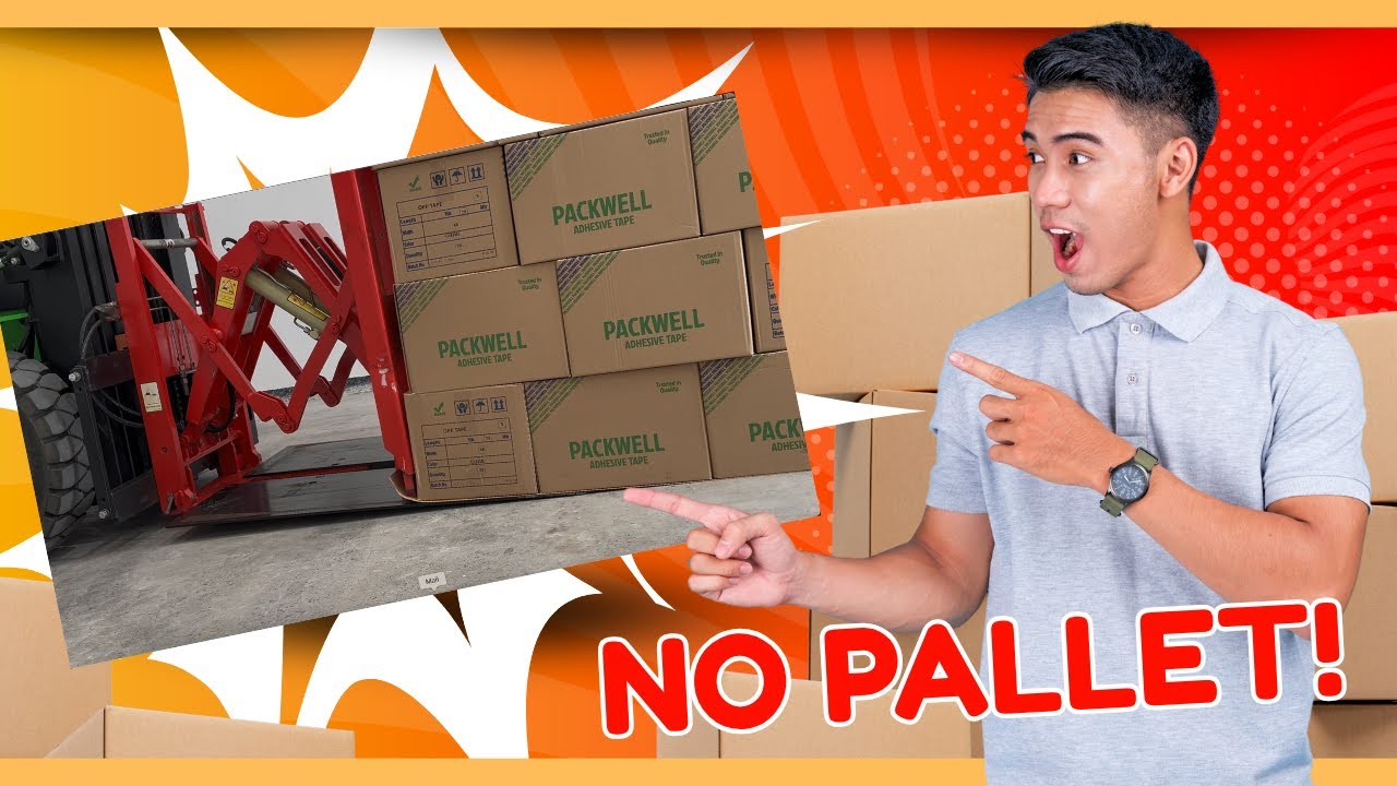 Cara Kerja Slipsheet & Push Pull Attachment | Palletless Logistics Solution for Export Handling ...