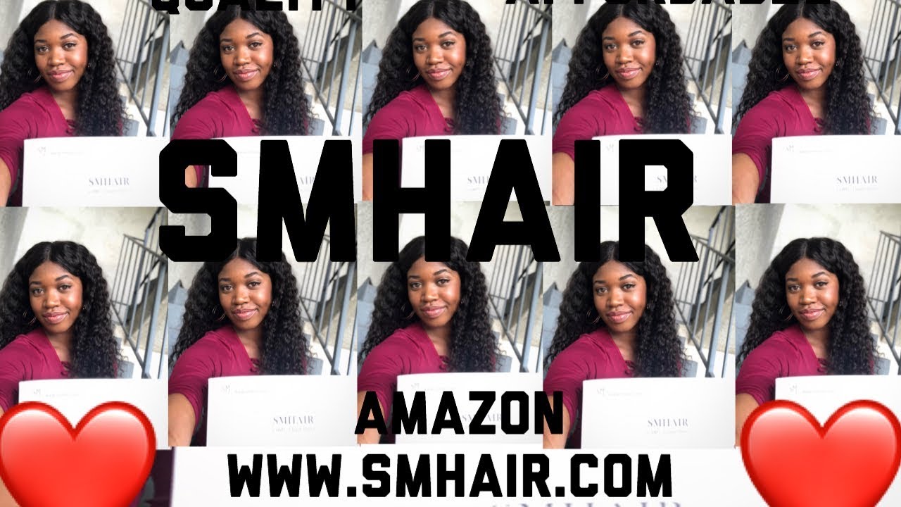 SMHAIR BRAZILIAN LACE FRONT WIG!!!!!! BOMB!!!!!! AMAZON WIG???!!! - YouTube