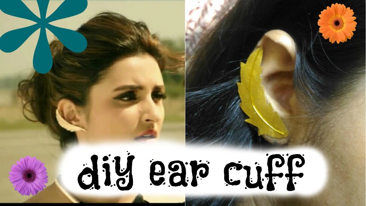 DIY: Ear cuff Made from paper. - YouTube