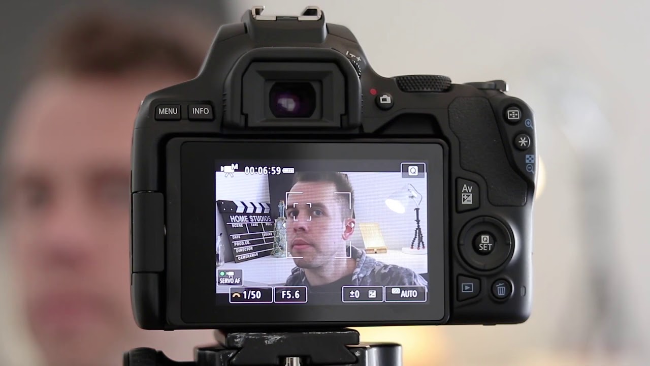 Canon 250d SL3 Tutorial Best DSLR Camera Video Settings - YouTube