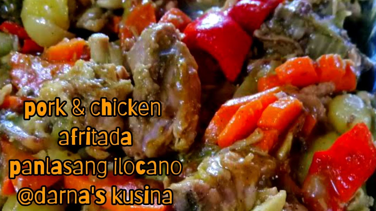 Chicken and pork afritada mix @Arnelgradoviste - YouTube