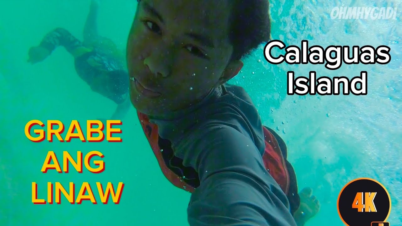 CALAGUAS ISLAND | SOBRANG LINAW NG DAGAT | WHITE SAND - YouTube