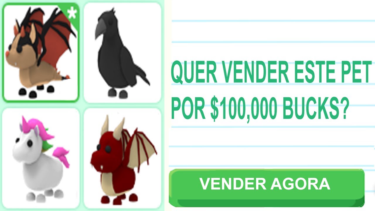 ATUALIZAÇÃO VENDER PETS E ITENS NO ADOPT ME!!? - YouTube