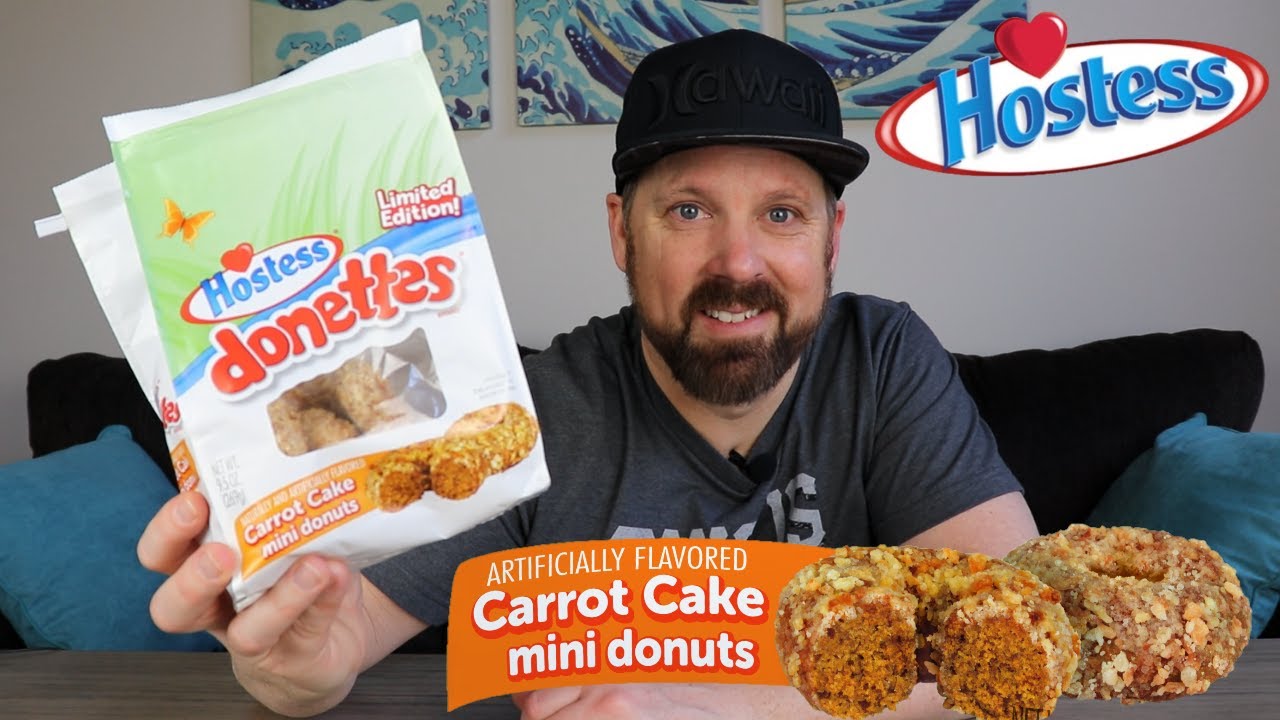 Hostess Carrot Cake Donettes - YouTube