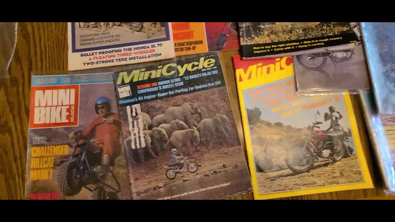 mini bike mania vintage & more! Do you like mini bike guide magazine ...