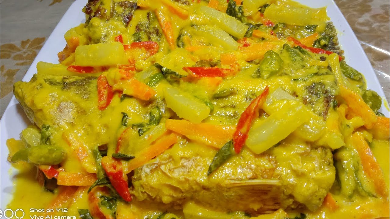RESEP IKAN KAKAP ACAR KUNING!!! ENAK SEGAR NIKMAT - YouTube