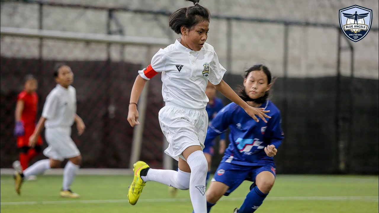 ไฮไลท์การแข่งขันฟุตบอลหญิง รุ่น11ปี BLUE ANGELS (&) BANGKOK VPR FC. (4 ...