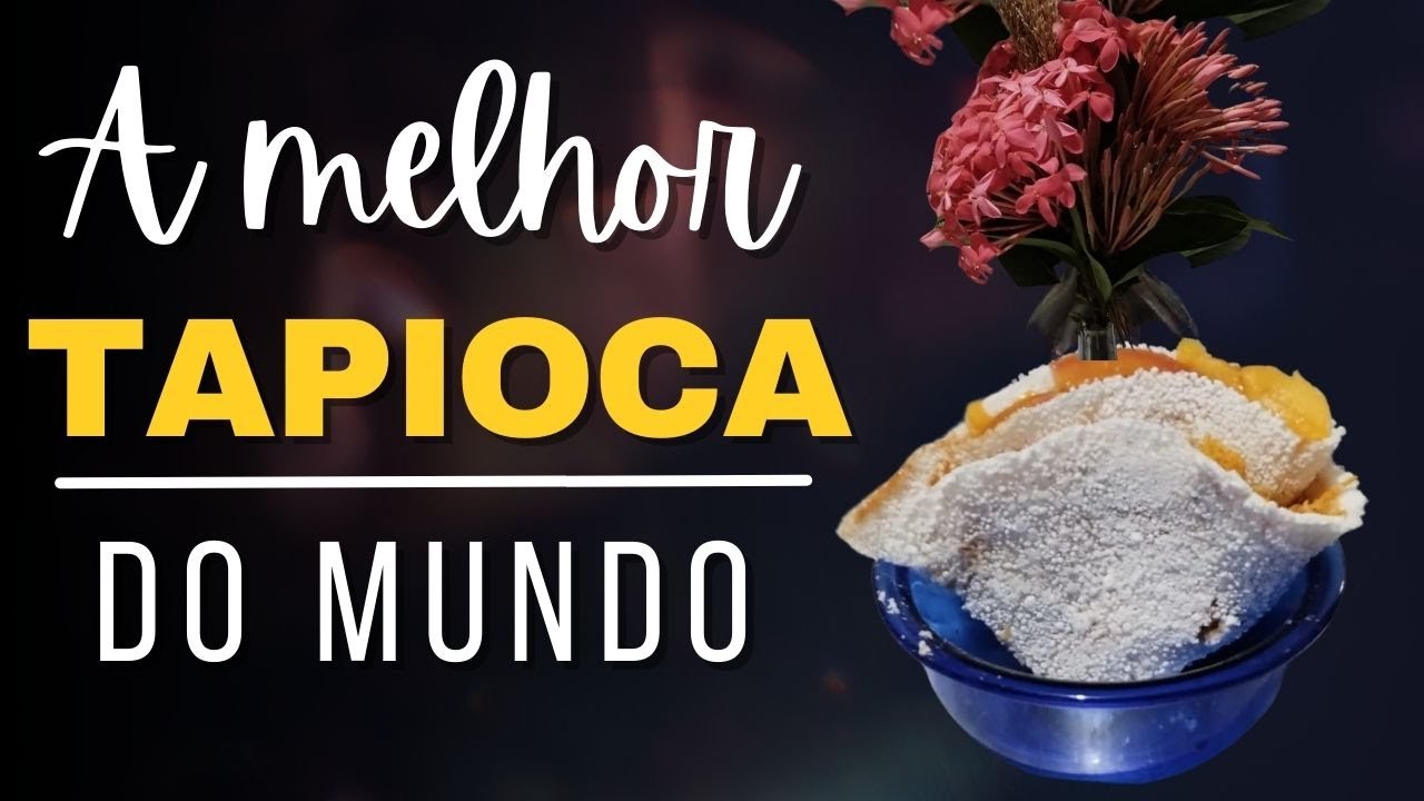 TAPIOCA RECHEADA - FORMATO DE CONE #tapioca #queijo #frango - YouTube