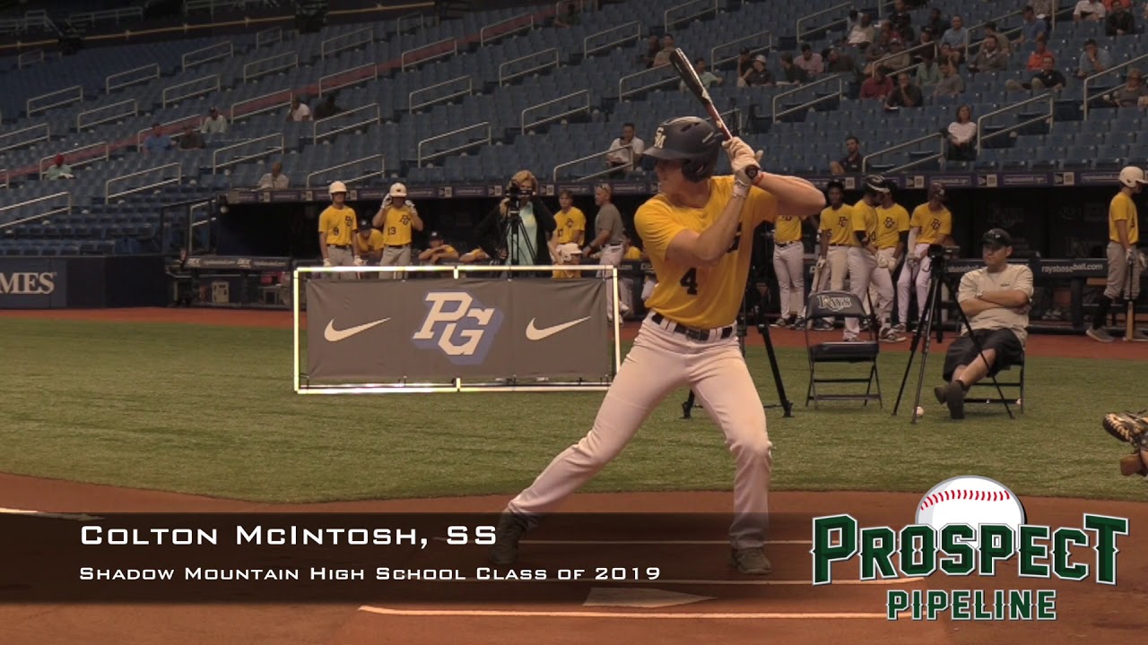 Colton McIntosh Prospect Video, SS, Shadow Mountain High School Class ...