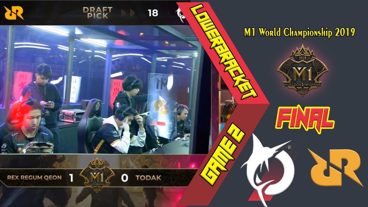 TODAK vs RRQ MATCH 2 - MLBB M1 WORLD CHAMPIONSHIP - YouTube