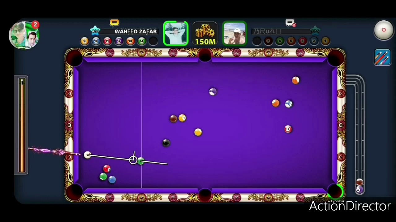 8 ball pool mobile game best gameplay 2019 - YouTube