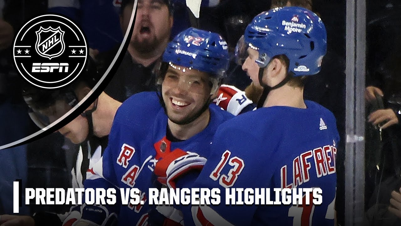 Nashville Predators vs. New York Rangers | Full Game Highlights - YouTube