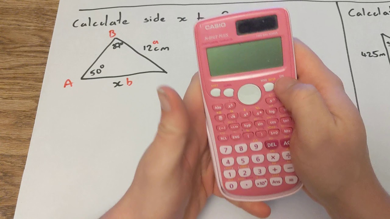 Nat 5 Maths Sine Rule YouTube Nat 5 Maths Sine Rule YouTube