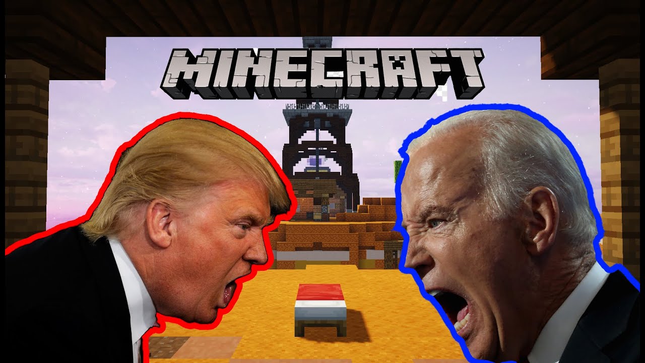 US Presidents Play MINECRAFT Bedwars | AI Voice Meme - YouTube