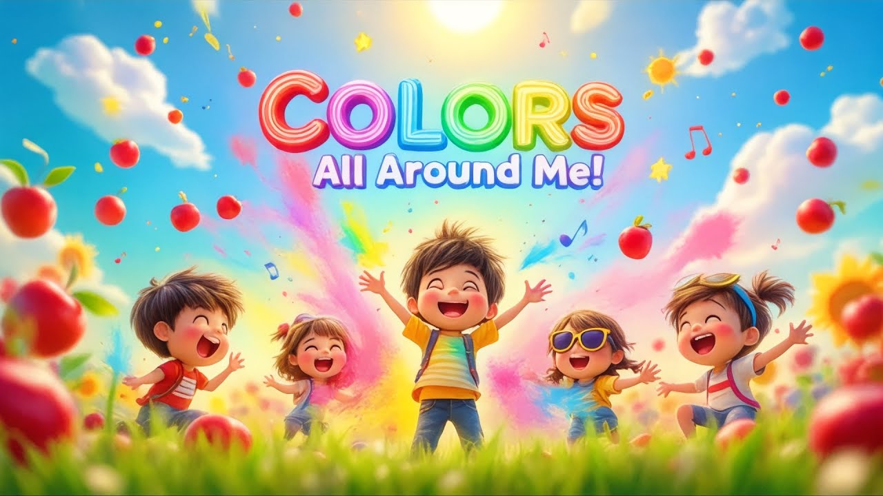 Colors All Around Me | Nursery Rhythm |Fun Learning Song for Kids ...