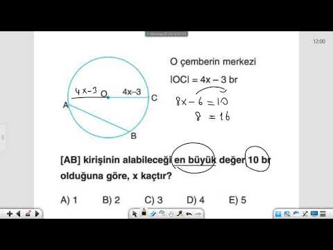 31.03.2020 11.SINIF TM GRUBU MATEMATİK DERSİ ÇEMBER VE DAİRE (1.DERS)