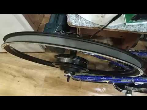 Мотор колесо MXUS MX01. Проверка работоспособности - YouTube