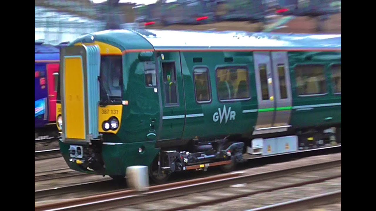 Brand New GWR Class 387s First Day In Service On The Great Western Main ...