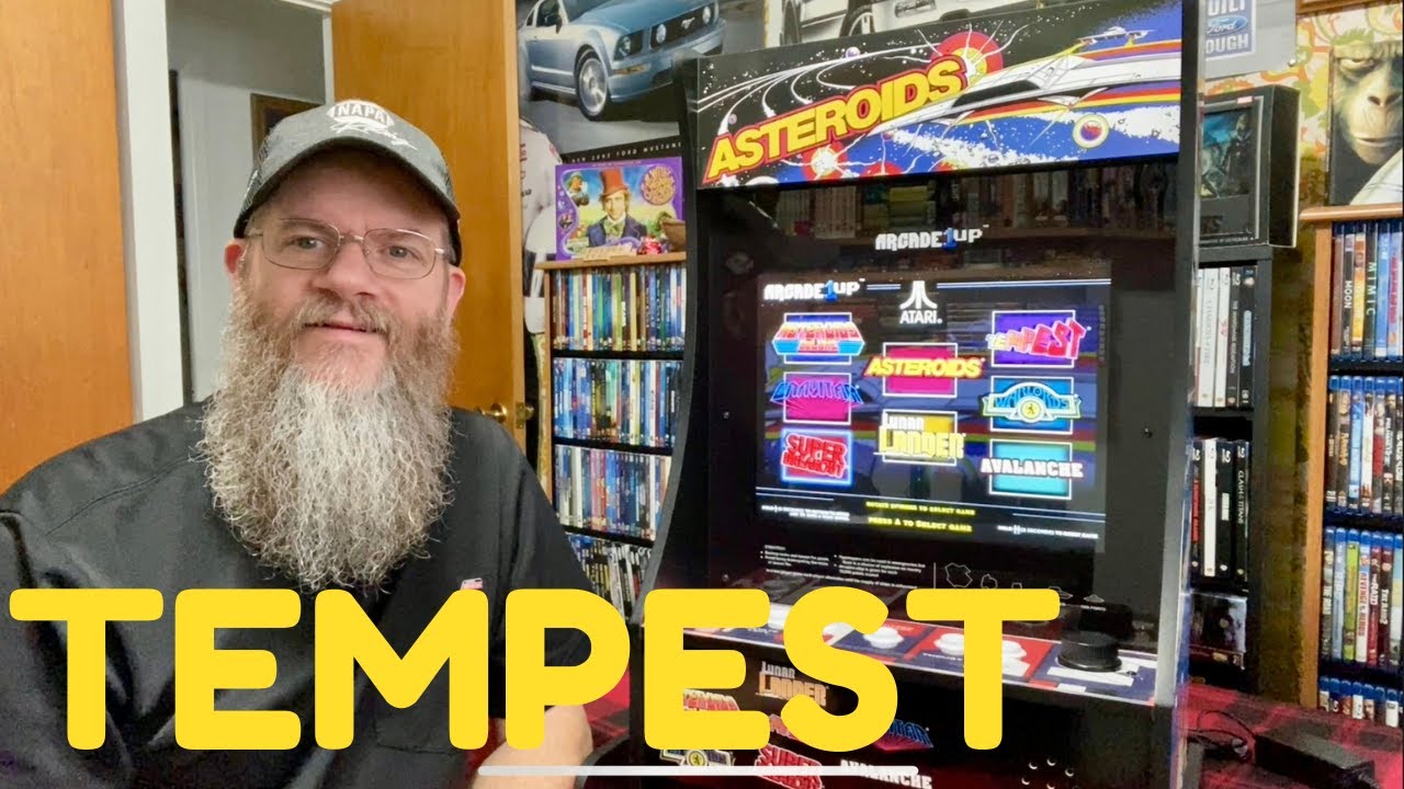 Tempest Gameplay - Arcade 1UP - Beating High Scores - YouTube
