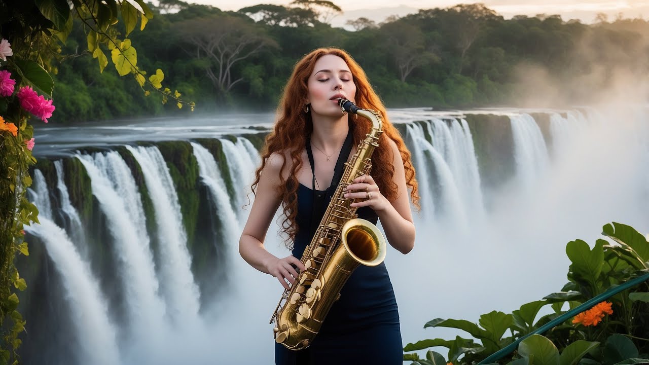 Saxophone Instrumental Music for Relaxing and Study: Smooth Melodies for Focus and Stress Relief ...