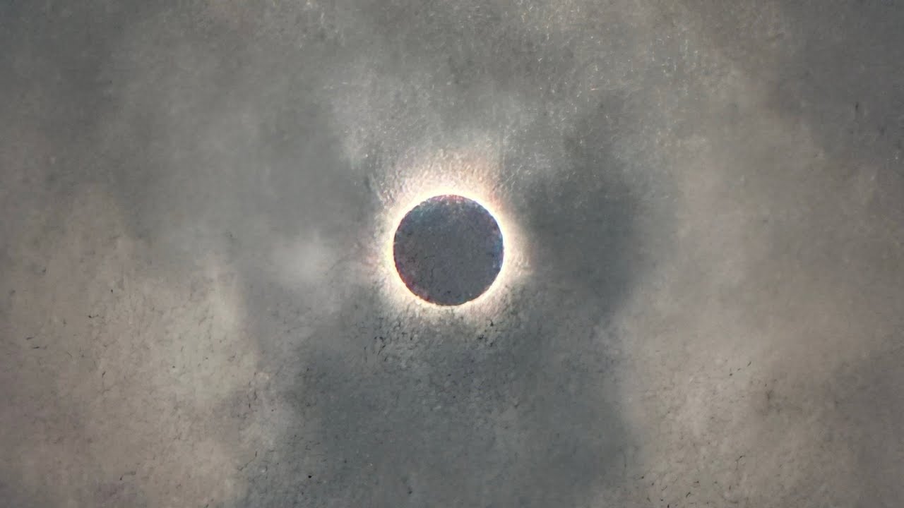 April 08,2024 TOTAL SOLAR ECLIPSE in DALLAS TEXAS - YouTube