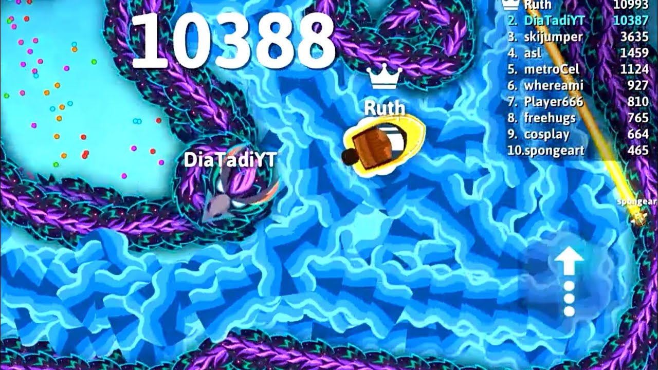 Snake.io - BEST CIRCLE WITH SUPER HUGE GIANT SNAKE' Epic Snakeio Gameplay - YouTube