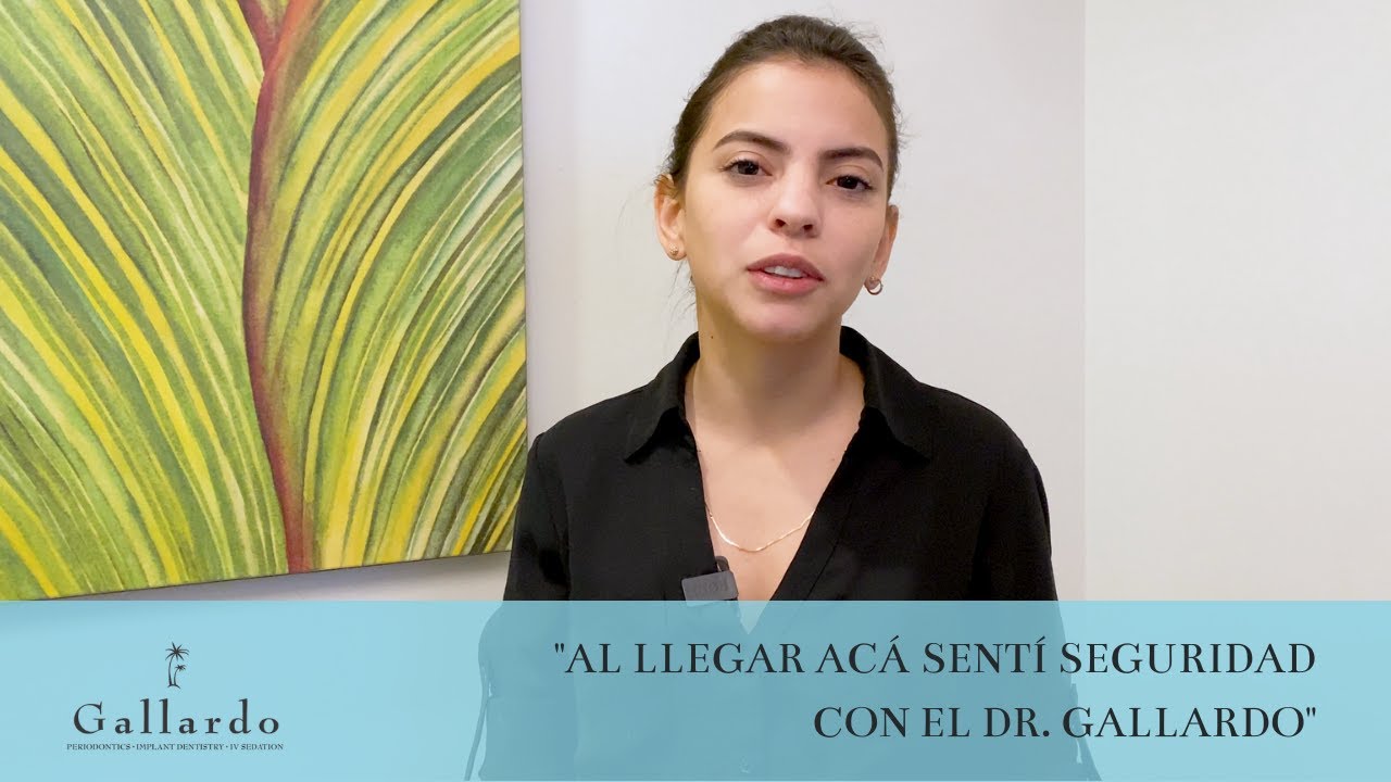 "Al llegar acá sentí seguridad con el Dr. Gallardo" - YouTube