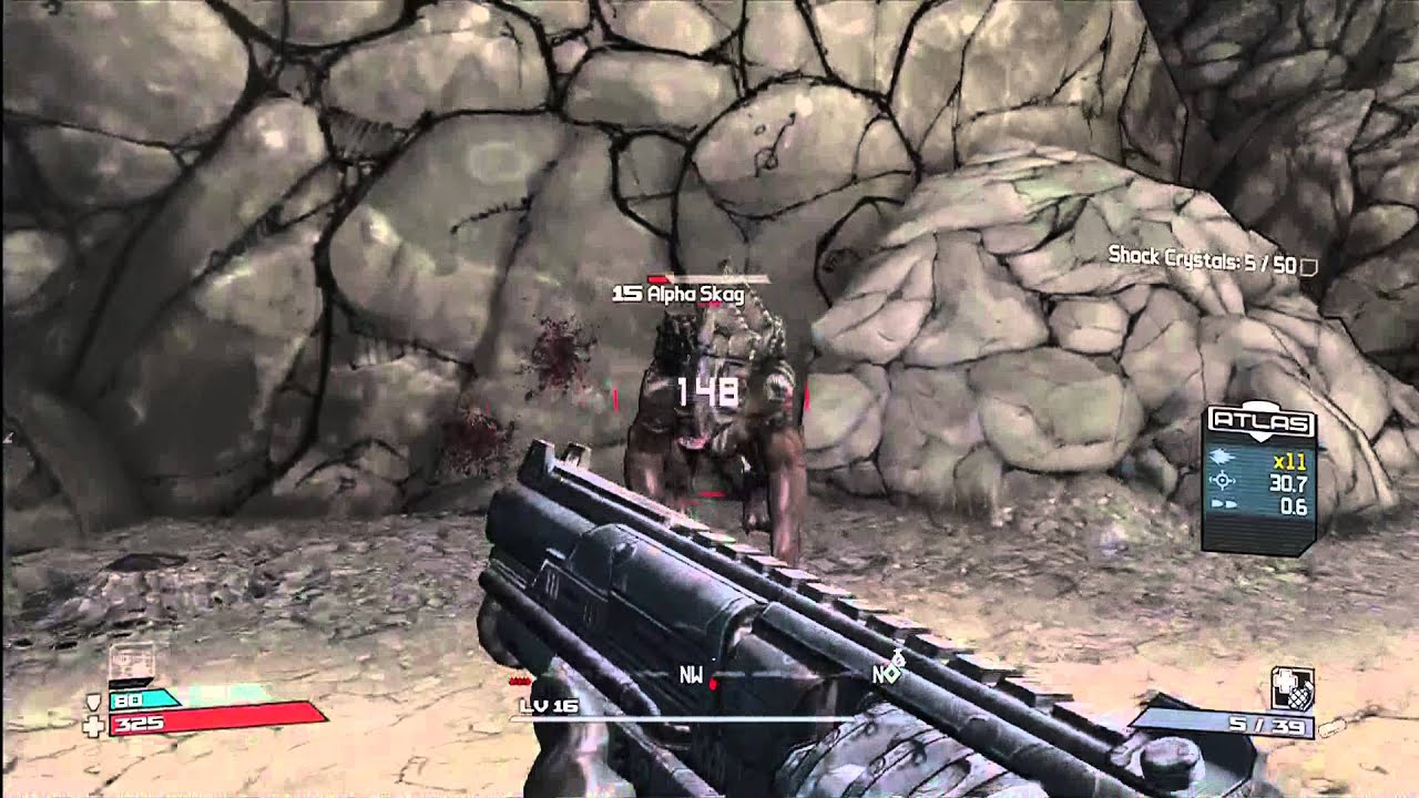 Borderlands HD Walkthrough Part 031 Collecting Shock Crystals - YouTube