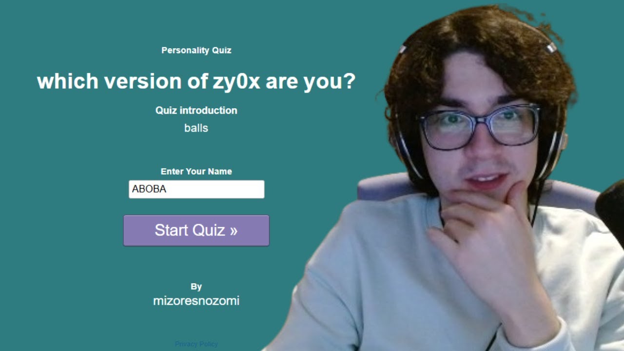 Which version of Zy0x are you? - Zy0x clips - YouTube